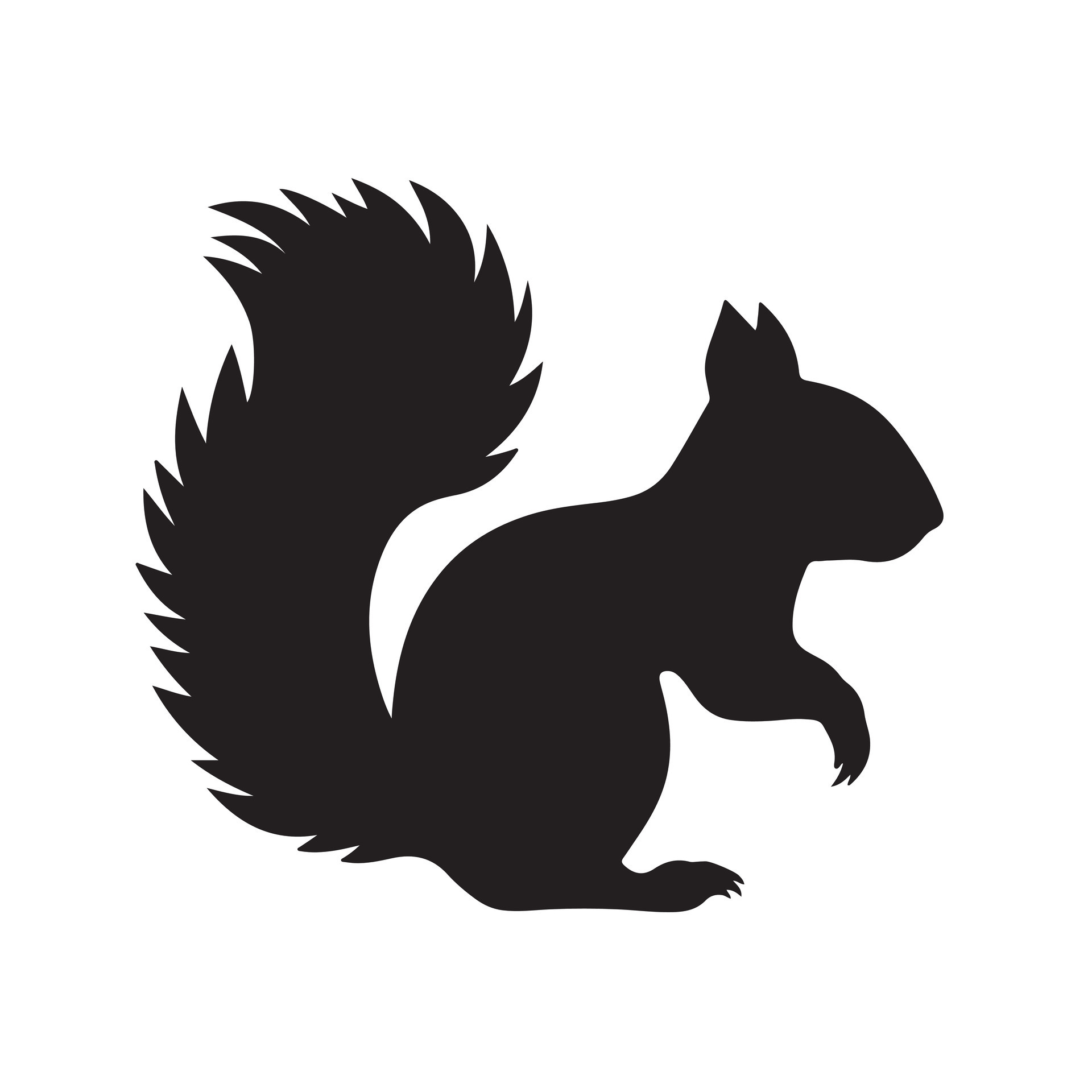 squirrel silhouette Vector 29193073 Vector Art at Vecteezy squirrel silhouette Vector 29193073 Vector Art at Vecteezy