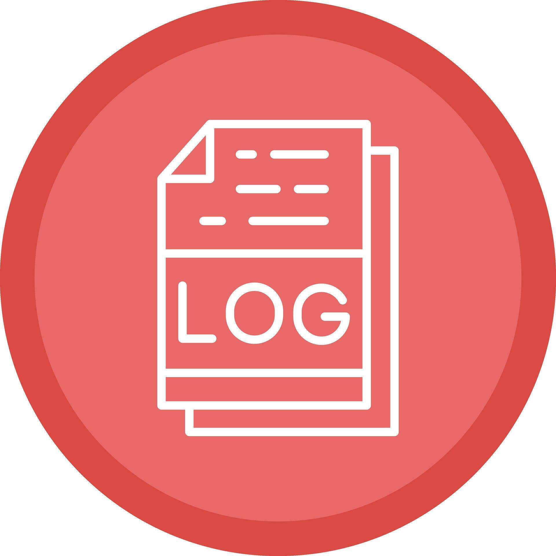 LOG File Format Vector Icon Design 29194195 Vector Art at Vecteezy