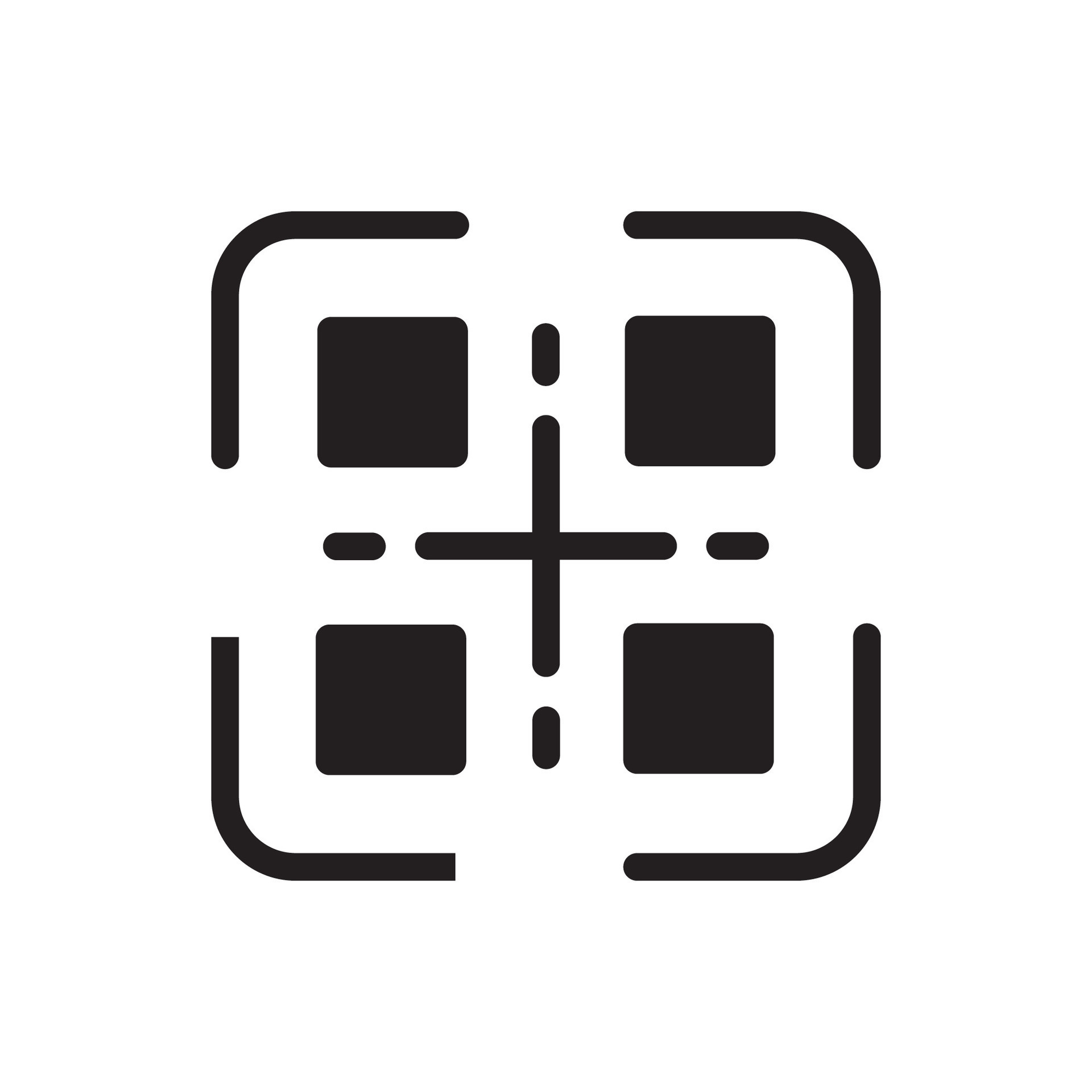 Qr Code Icon Illustrations Vector Graphics 29198417 Vector Art at Vecteezy