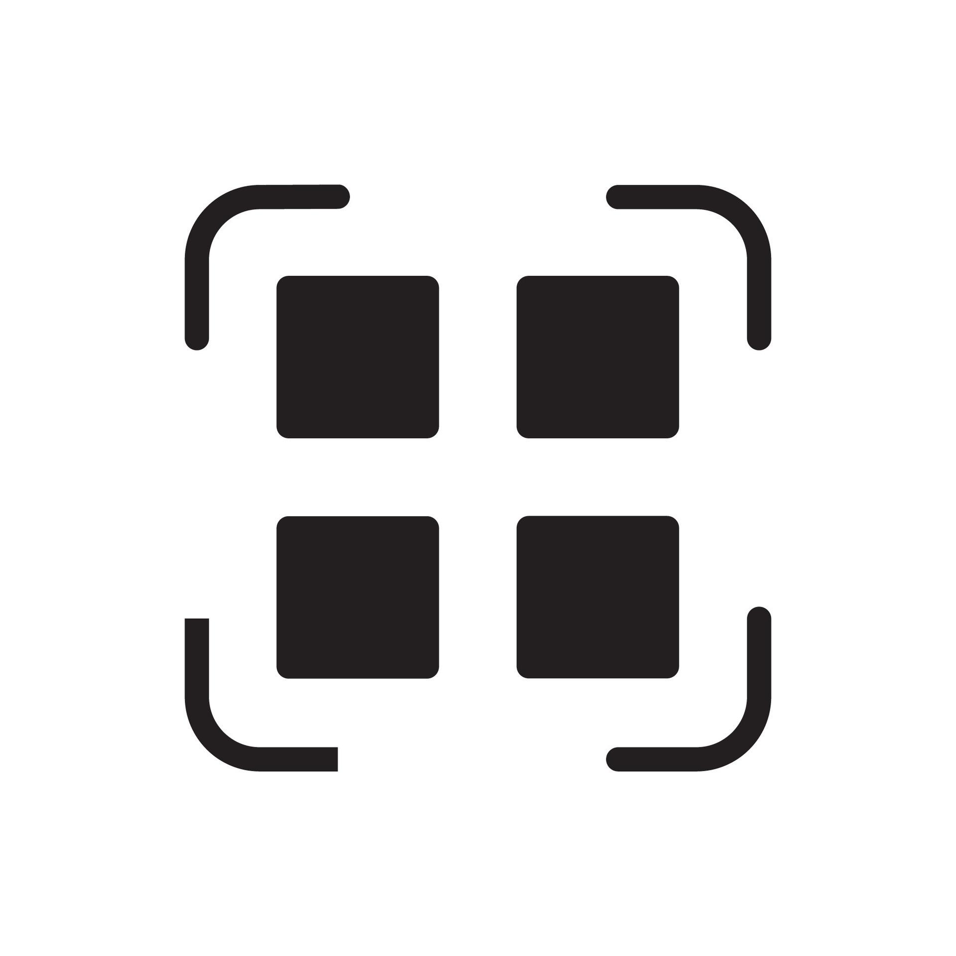 Qr Code Icon Illustrations Vector Graphics 29198427 Vector Art at Vecteezy