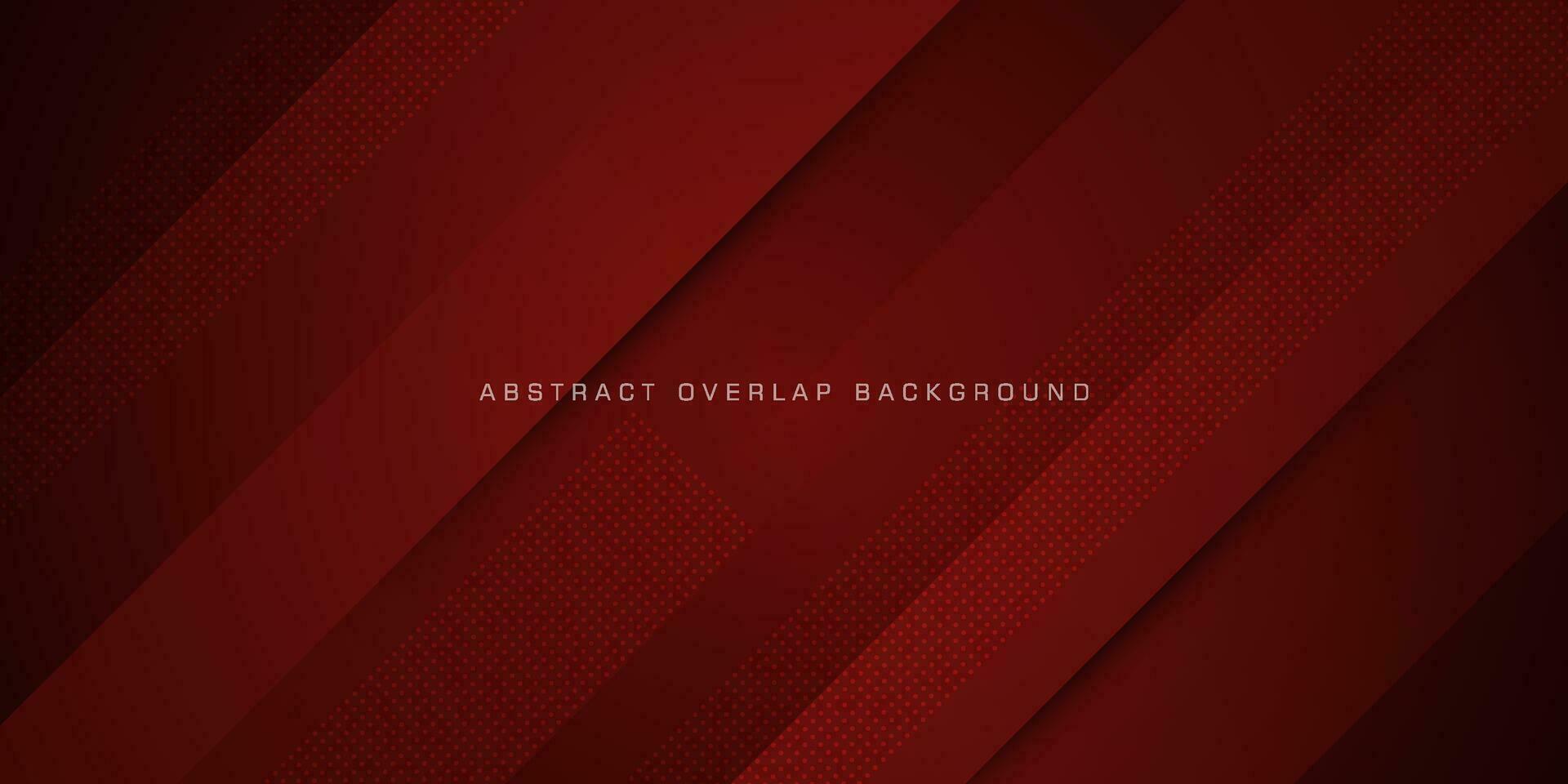 Abstract Simple Dark Red Gradient Illustration Background With 3d Look Overlap Square With