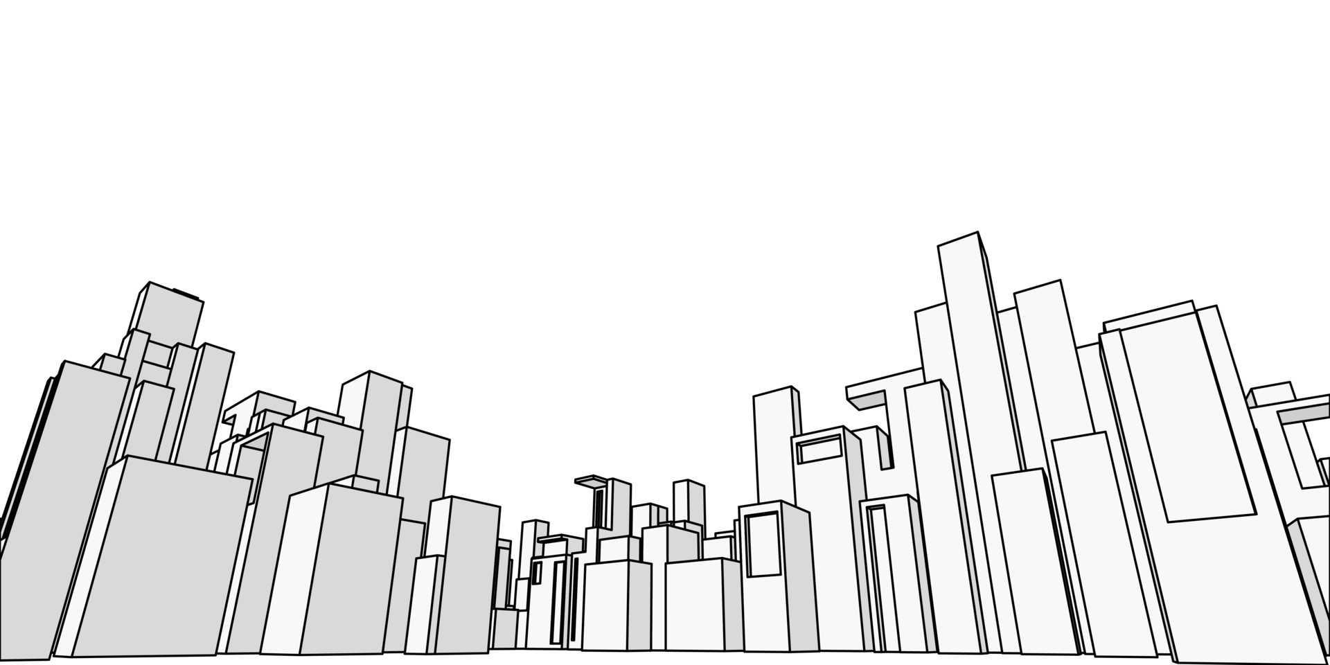 Cityscape Building Perspective Modern Building In The City Skyline 29201483 Png