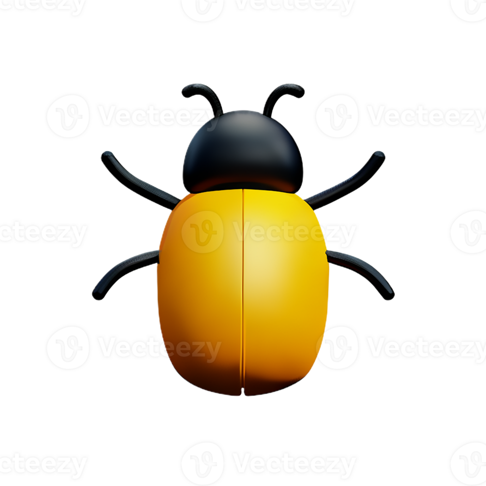 Bug 3d Rendering Icon Illustration 29202010 Png