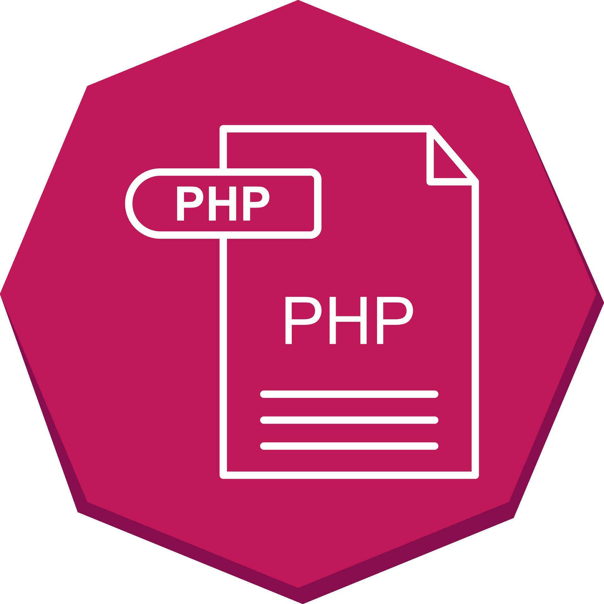 PHP Vector Icon 29202910 Vector Art at Vecteezy