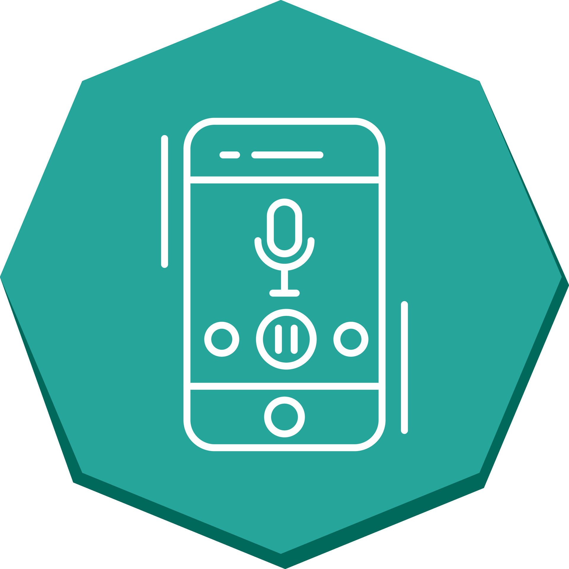 Voice Record Vector Icon 29203952 Vector Art at Vecteezy