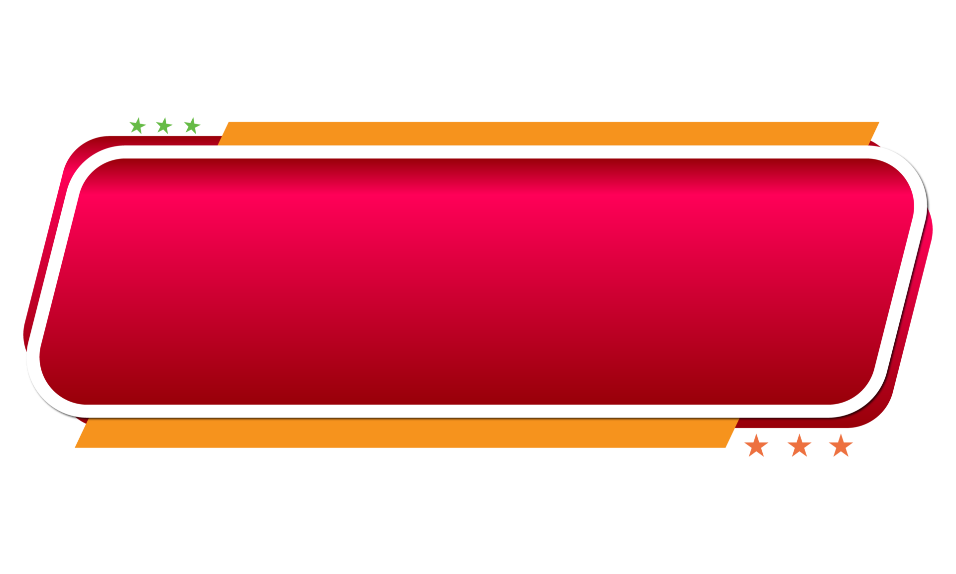 Red text box abstract islamic shape banner 29208514 PNG