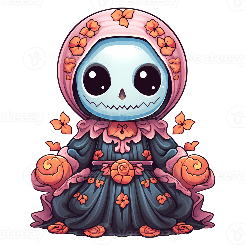 Kawaii Spooky Halloween Clipart Illustration AI Generative 29209058 PNG Kawaii Spooky Halloween Clipart Illustration AI Generative 29209058 PNG