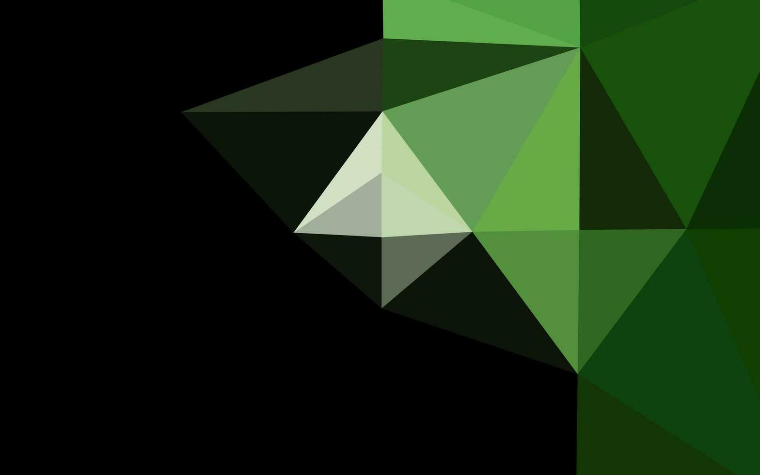 Dark Green Vector Shining Triangular Pattern 29209424 Vector Art At Vecteezy
