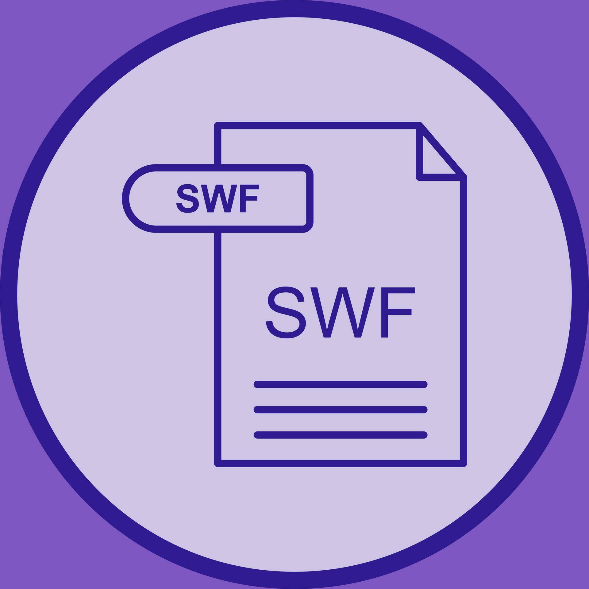 SWF Vector Icon 29209895 Vector Art at Vecteezy