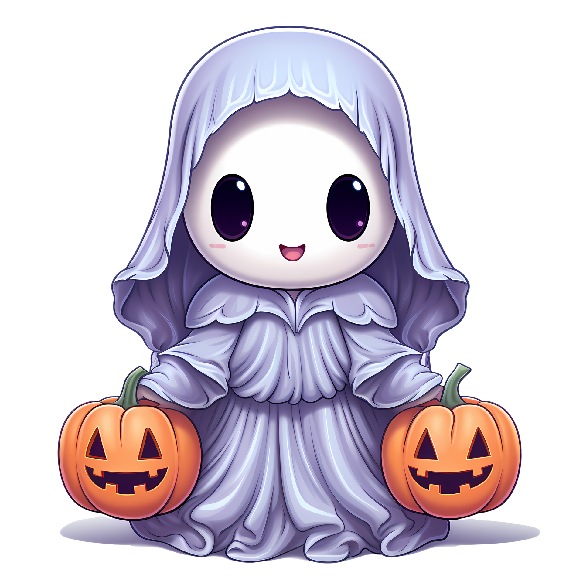 Kawaii Spooky Halloween Clipart Illustration AI Generative 29210733 PNG Kawaii Spooky Halloween Clipart Illustration AI Generative 29210733 PNG