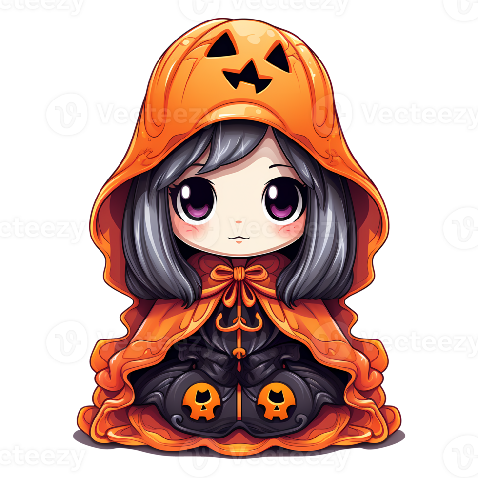 Kawaii Spooky Halloween Clipart Illustration AI Generative 29210750 PNG Kawaii Spooky Halloween Clipart Illustration AI Generative 29210750 PNG