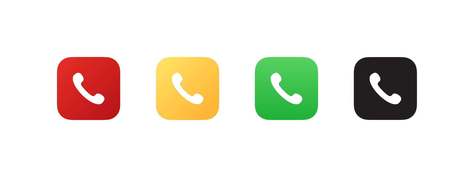 Call Icon Answer Phone Icons Answer Incoming Call Vector Scalable Graphics 29213222 Vector