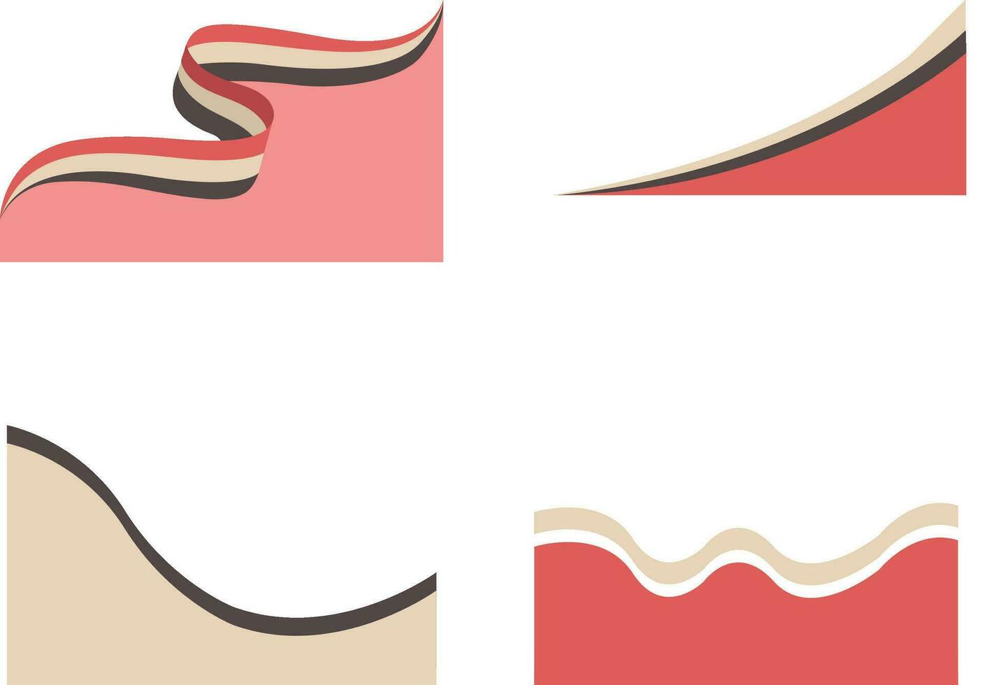 Wave Border for Background. Isolated Vector 29218075 Vector Art at Vecteezy