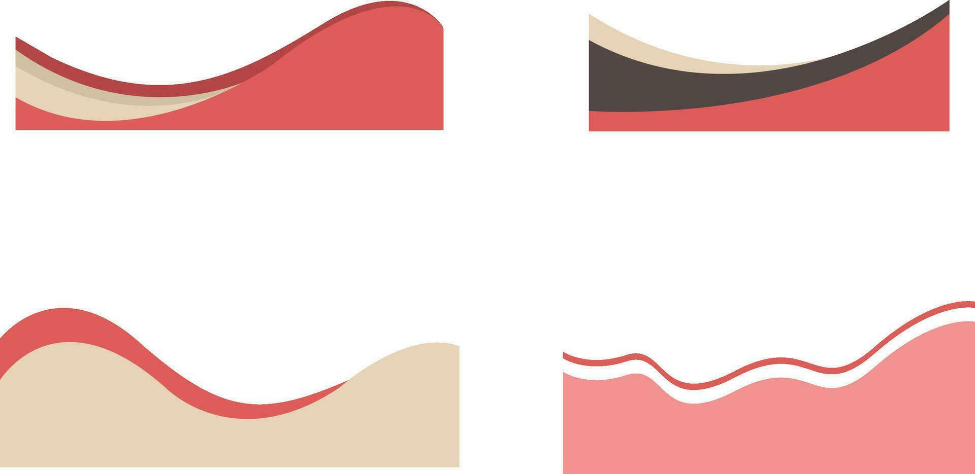 Wave Border for Background. Isolated Vector 29218088 Vector Art at Vecteezy