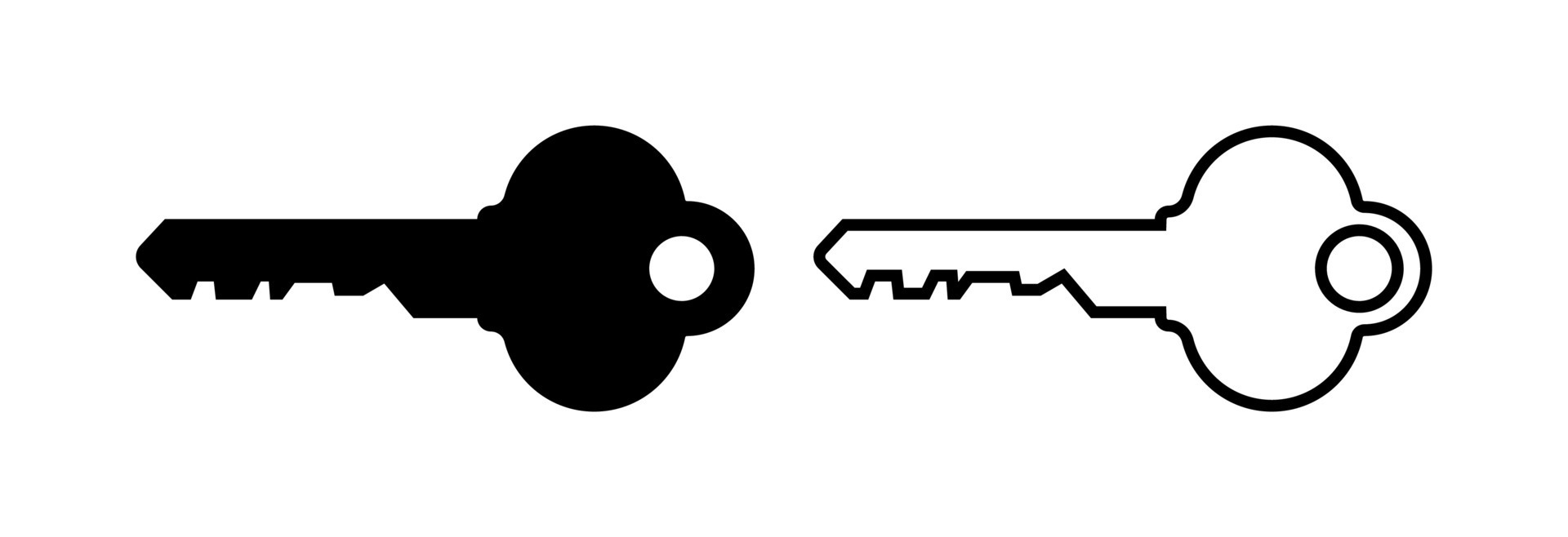 Key Icon Vector Free . Key Logo Vector . Key Illustration Vector ...