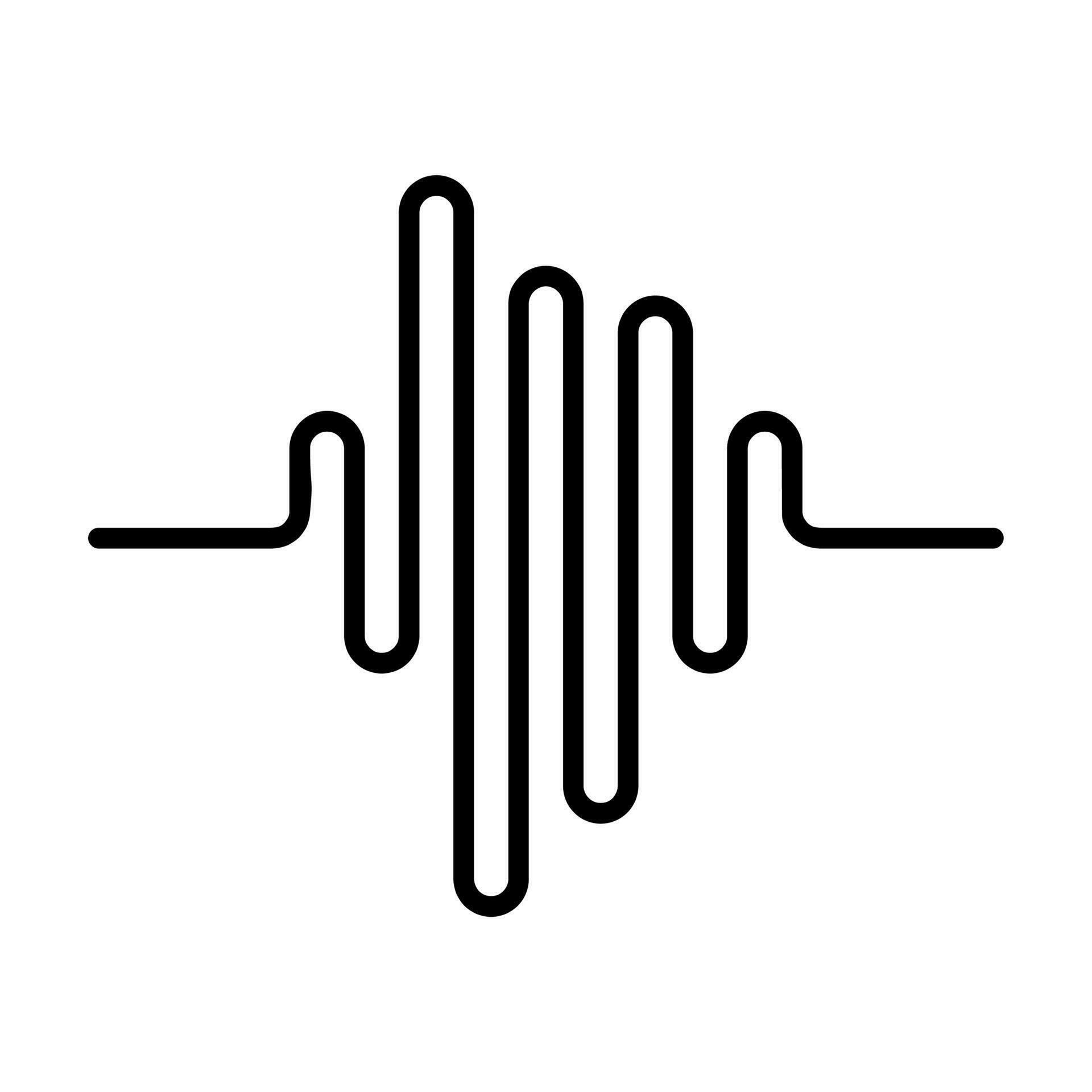 Audio Wave Visualizer Element Vector , Sound Music Equalizer 29220823 ...