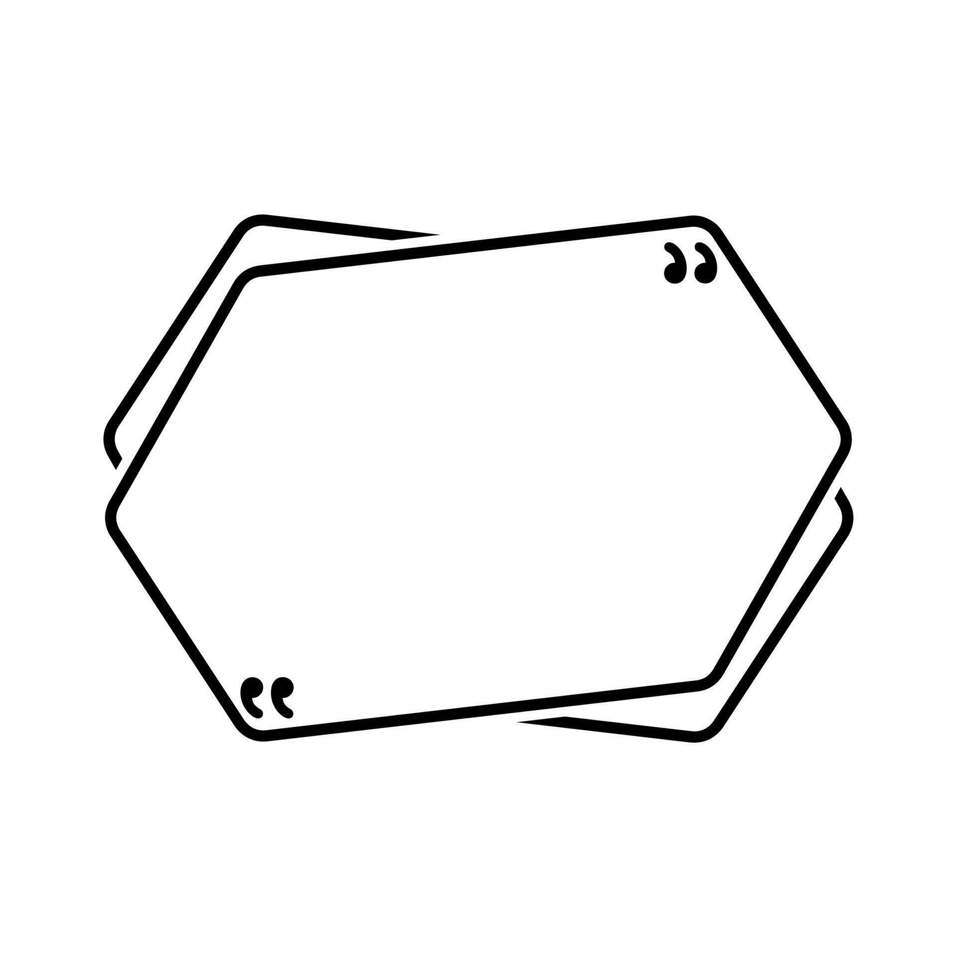 Text Box Line Vector , Outline Text Box Template , Comment Vector ...