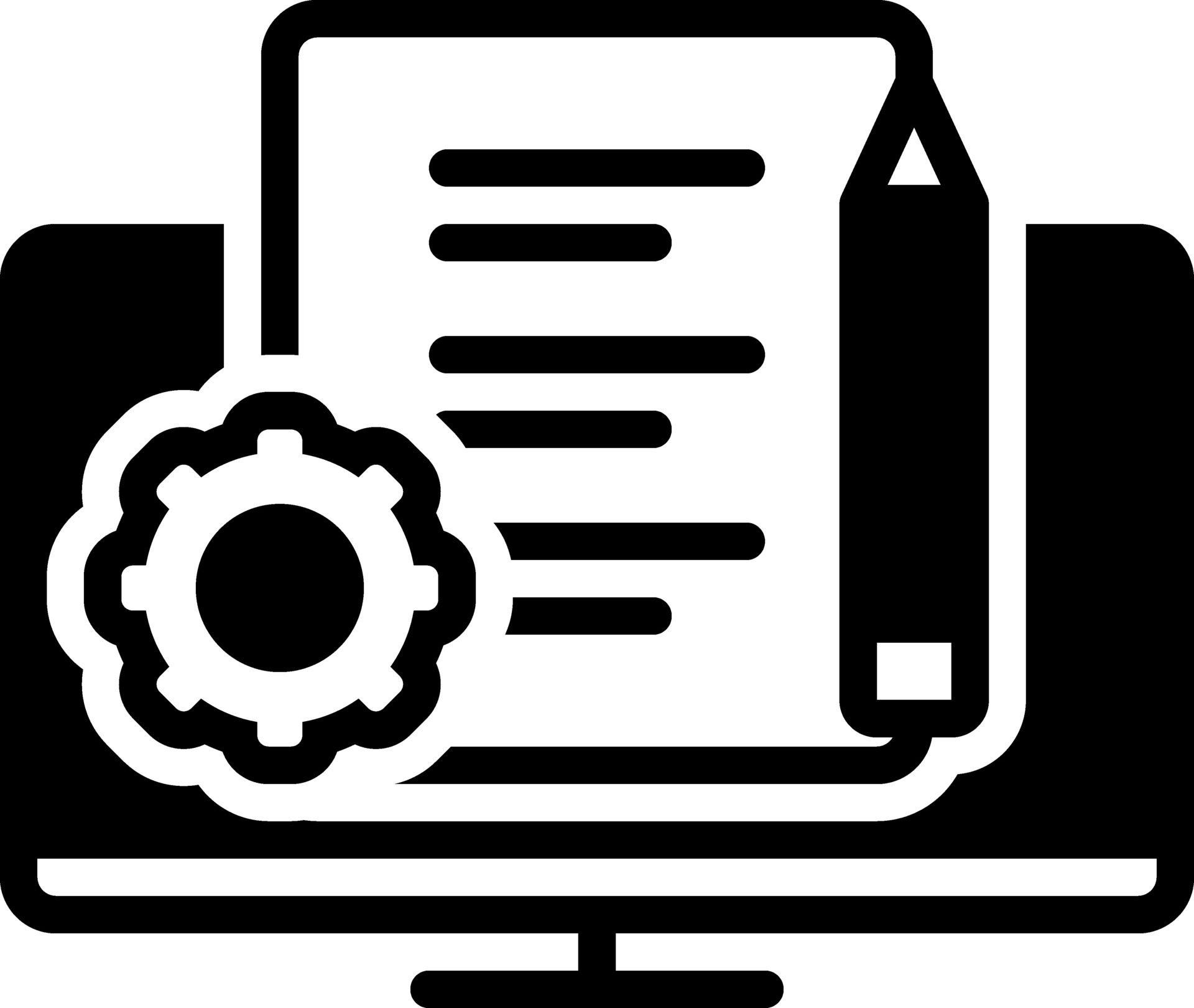 solid icon for projects 29228420 Vector Art at Vecteezy