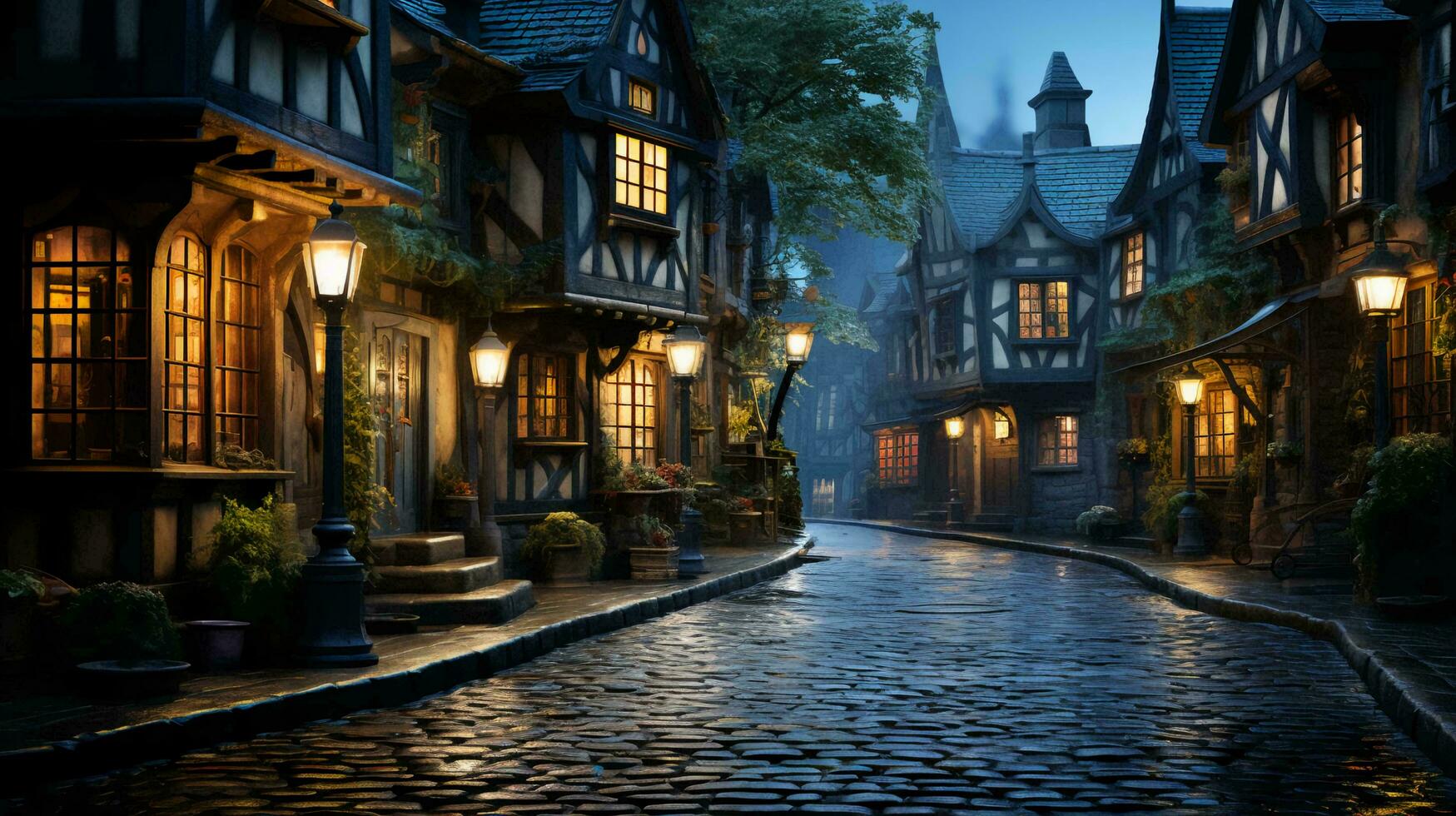 Medieval Town Stock Photos, Images and Backgrounds for Free Download