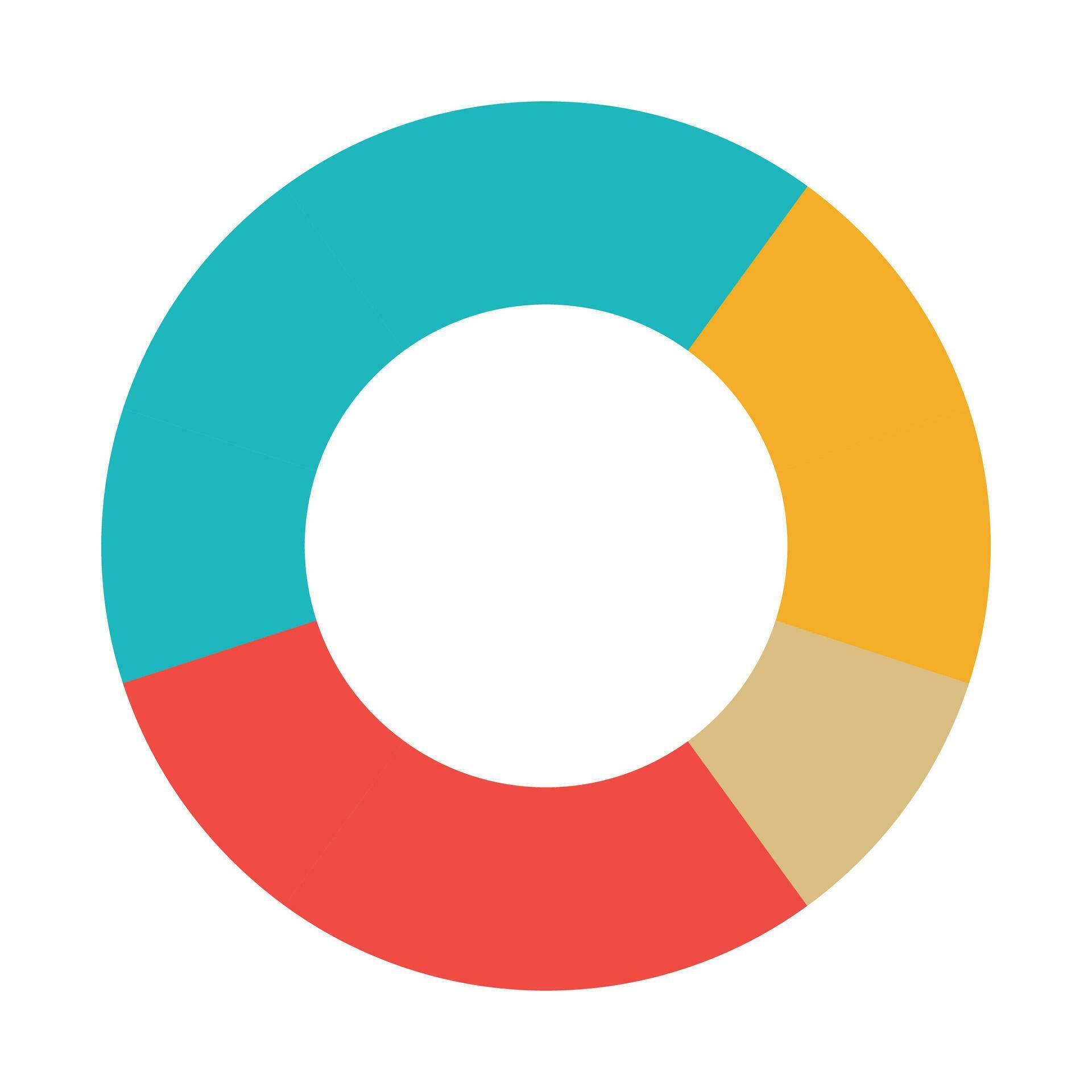 Vector circular diagrams flat design donut chart template vector ... Vector circular diagrams flat design donut chart template vector ...