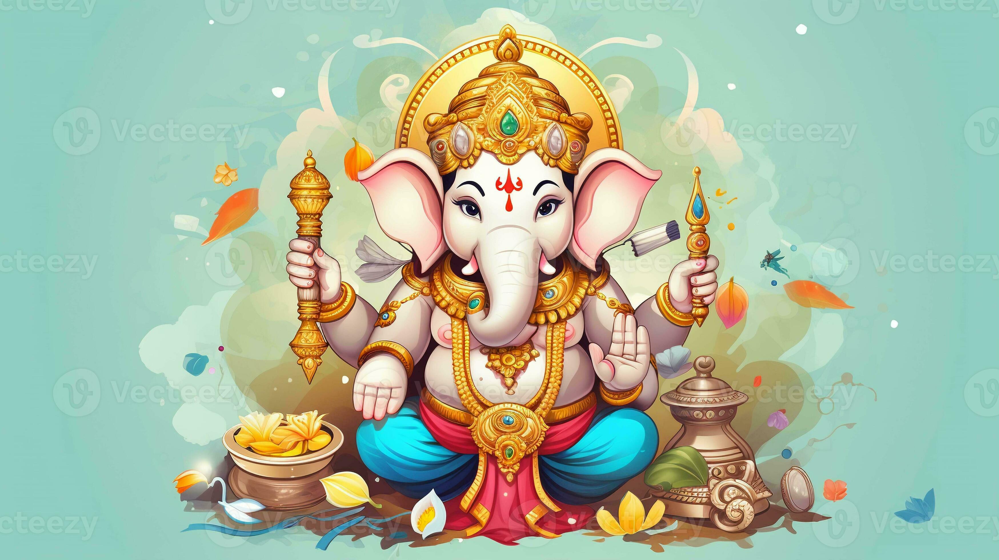Lord Ganesha Animated Wallpapers For Mobile