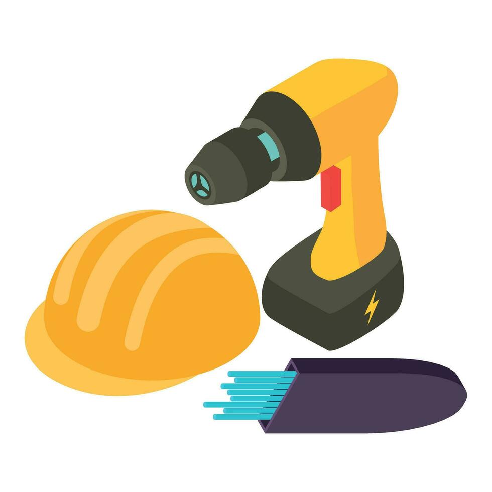 Professional tool icon isometric vector. Welding rods and electric ... Professional tool icon isometric vector. Welding rods and electric ...