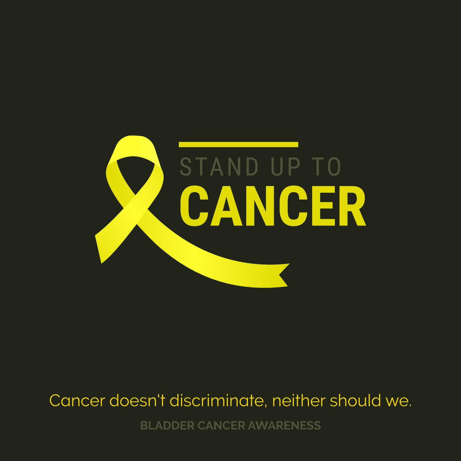 United For A Cure Bladder Cancer Awareness Design Template 29257838