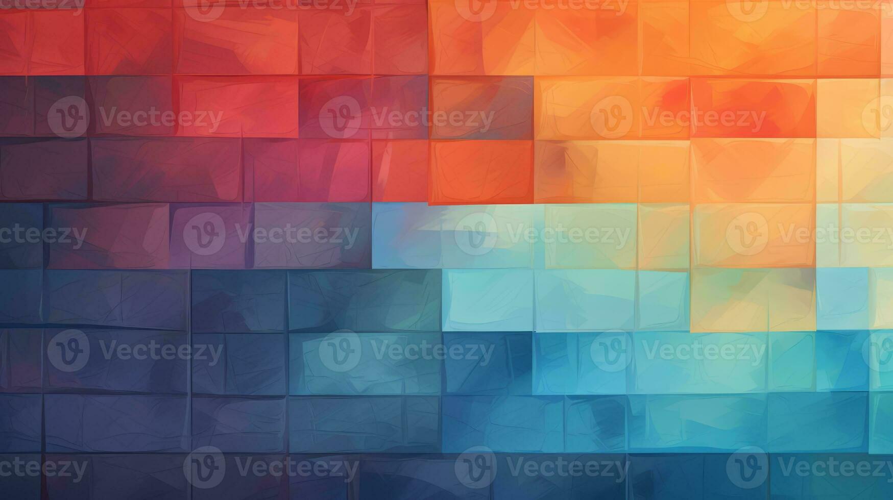 Colorful abstract background with squares. Generative AI 29266674 Stock ...