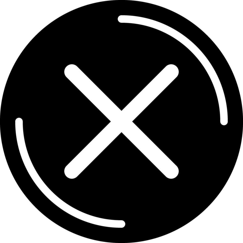 solid icon for wrong 29267259 Vector Art at Vecteezy