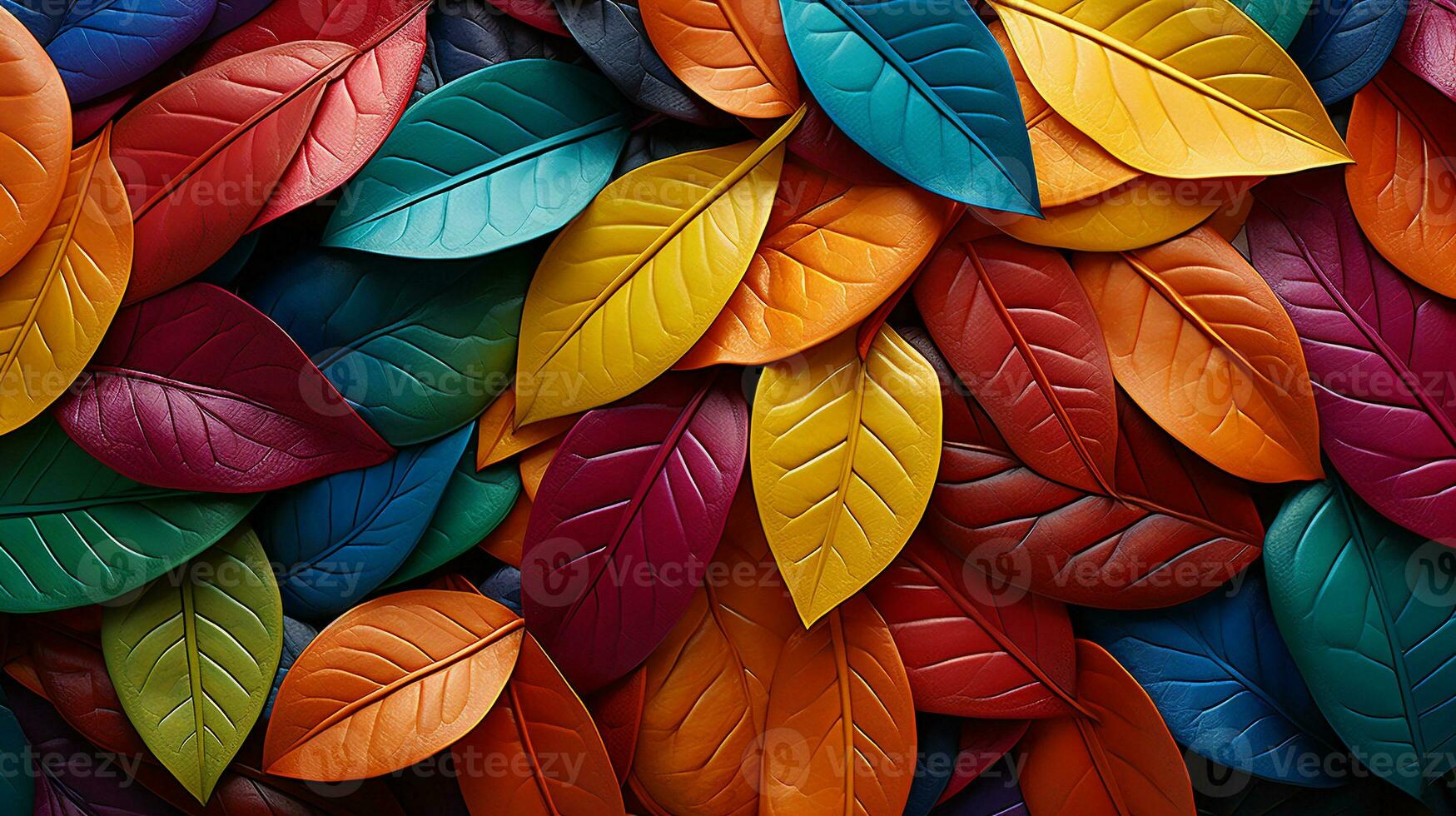 Colorful Leaves Pattern Stock Photos, Images and Backgrounds for Free ...
