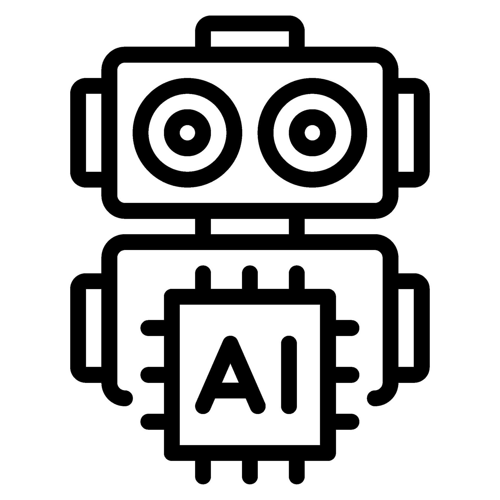 AI and Robotics icon 29272379 Vector Art at Vecteezy