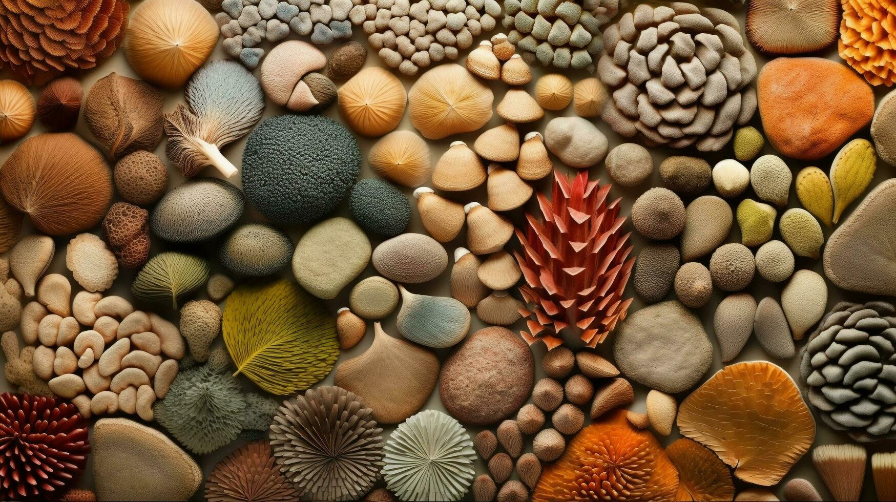 Generative AI, Symphony of Nature's Patterns 29276873 Stock Photo at ...