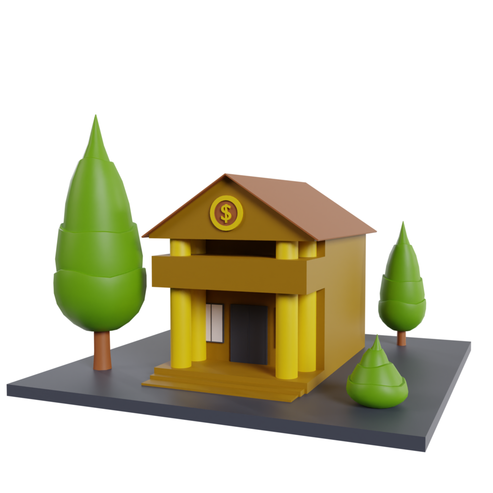 Edificio Punto De Referencia 3d Representación Clipart 29288407 Png