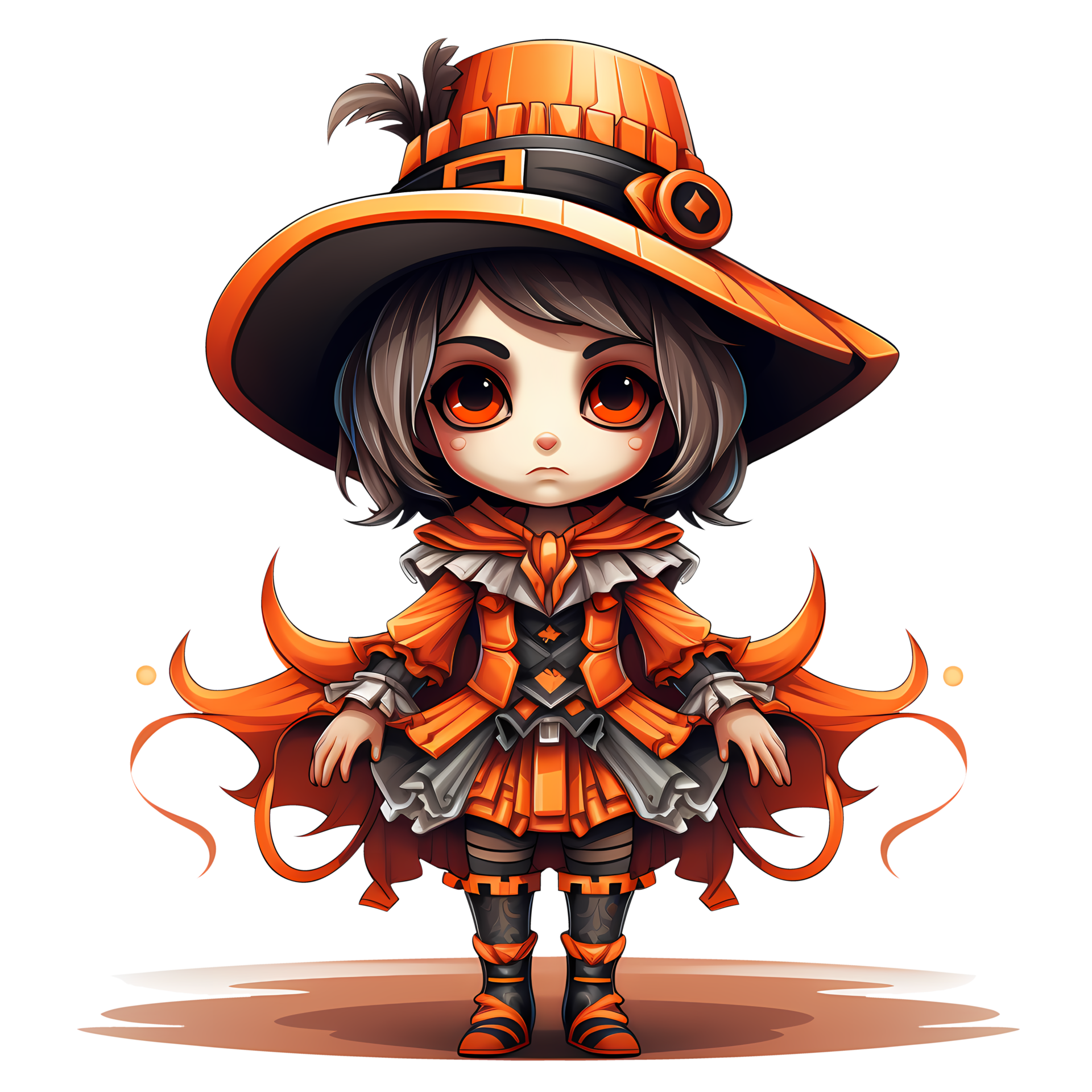 Carnival Halloween Clipart Illustration Ai Generative 29289561 Png