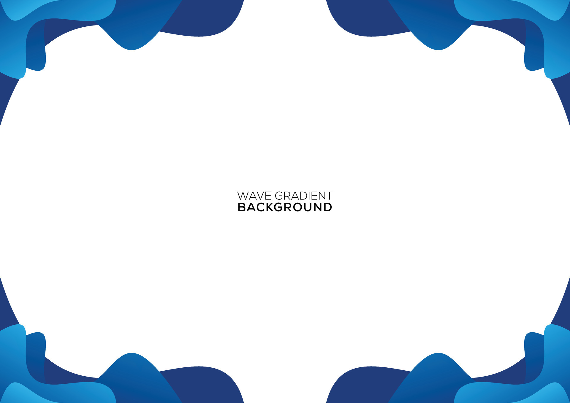 abstract wave frame background gradient design 29292714 Vector Art at ...