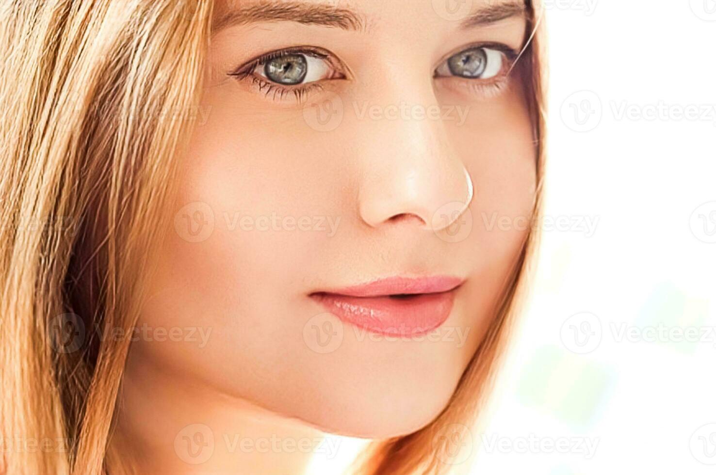 Beauty Skincare And Make Up Portrait Of Beautiful Woman Female Model