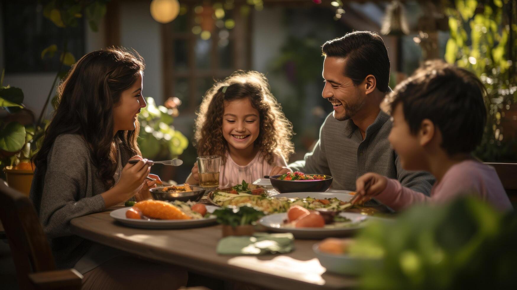 Indian Family Dinner Stock Photos, Images and Backgrounds for Free Download
