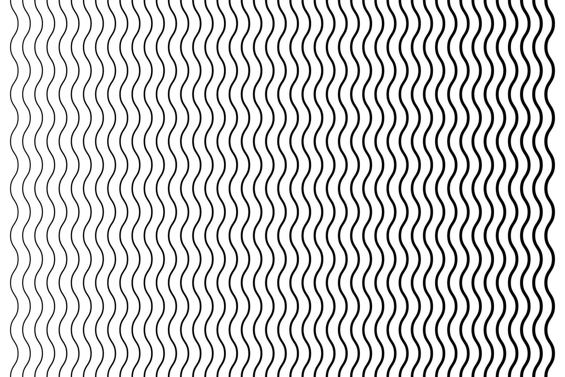Vertical thin wavy lines seamless pattern. Repeatable wavy zigzag lines ...