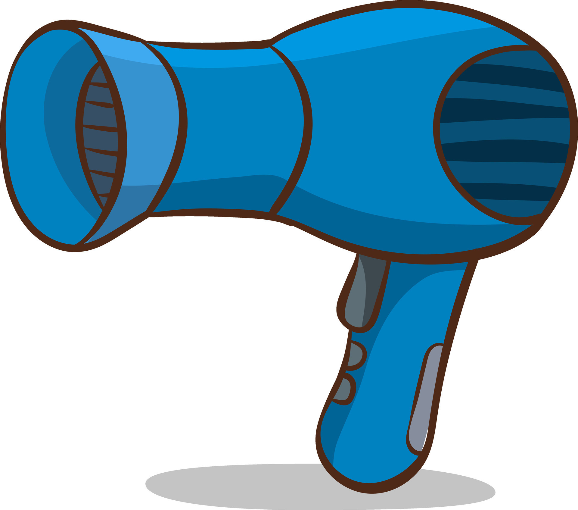 Hair Dryer Vector Isolated Illustration 29331077 Vector Art At Vecteezy