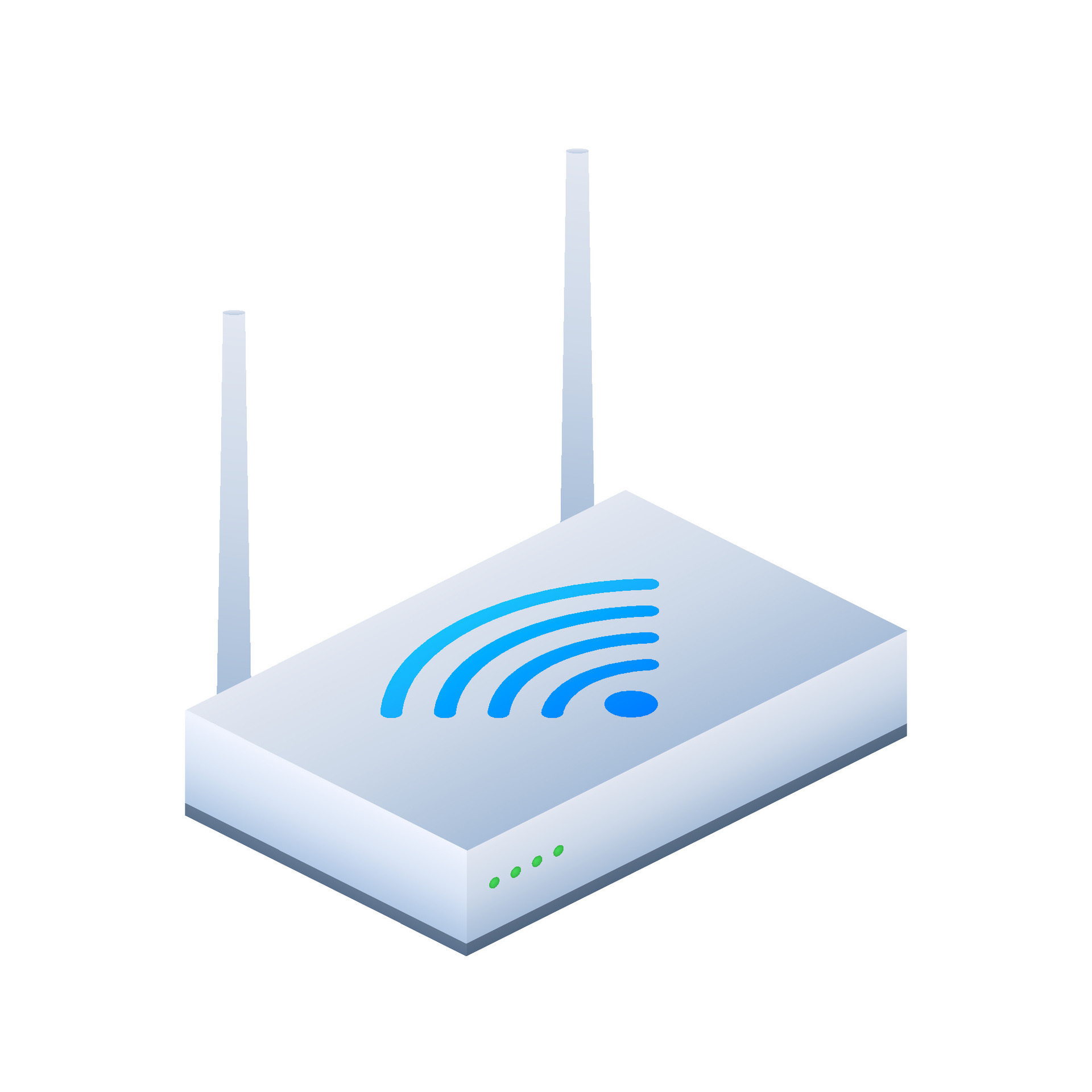 Network Router 3D WiFi Router. Internet service wireless router. Vector ... Network Router 3D WiFi Router. Internet service wireless router. Vector ...