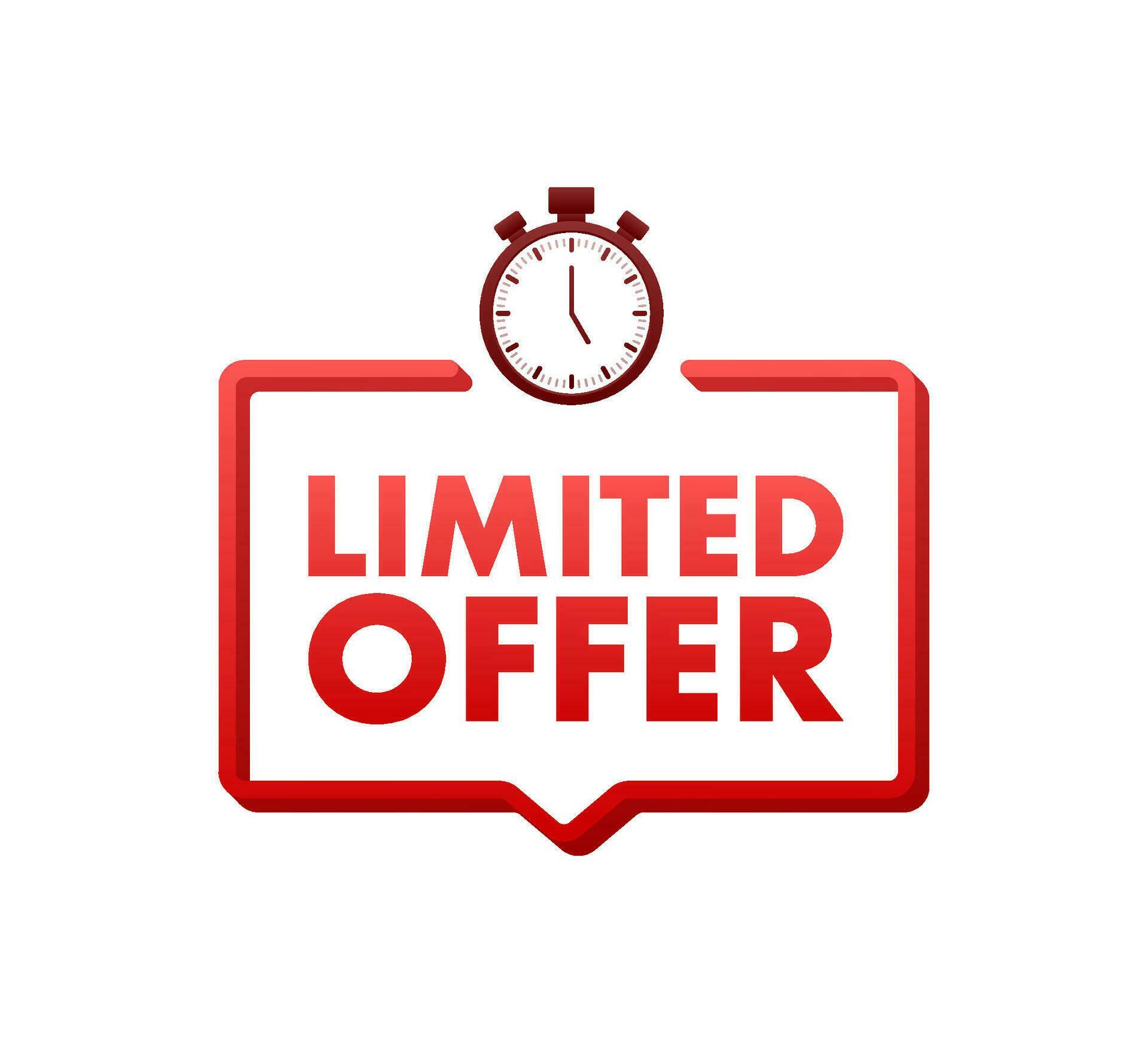 Limited Offer Labels. Alarm clock countdown logo. Limited time offer ... Limited Offer Labels. Alarm clock countdown logo. Limited time offer ...
