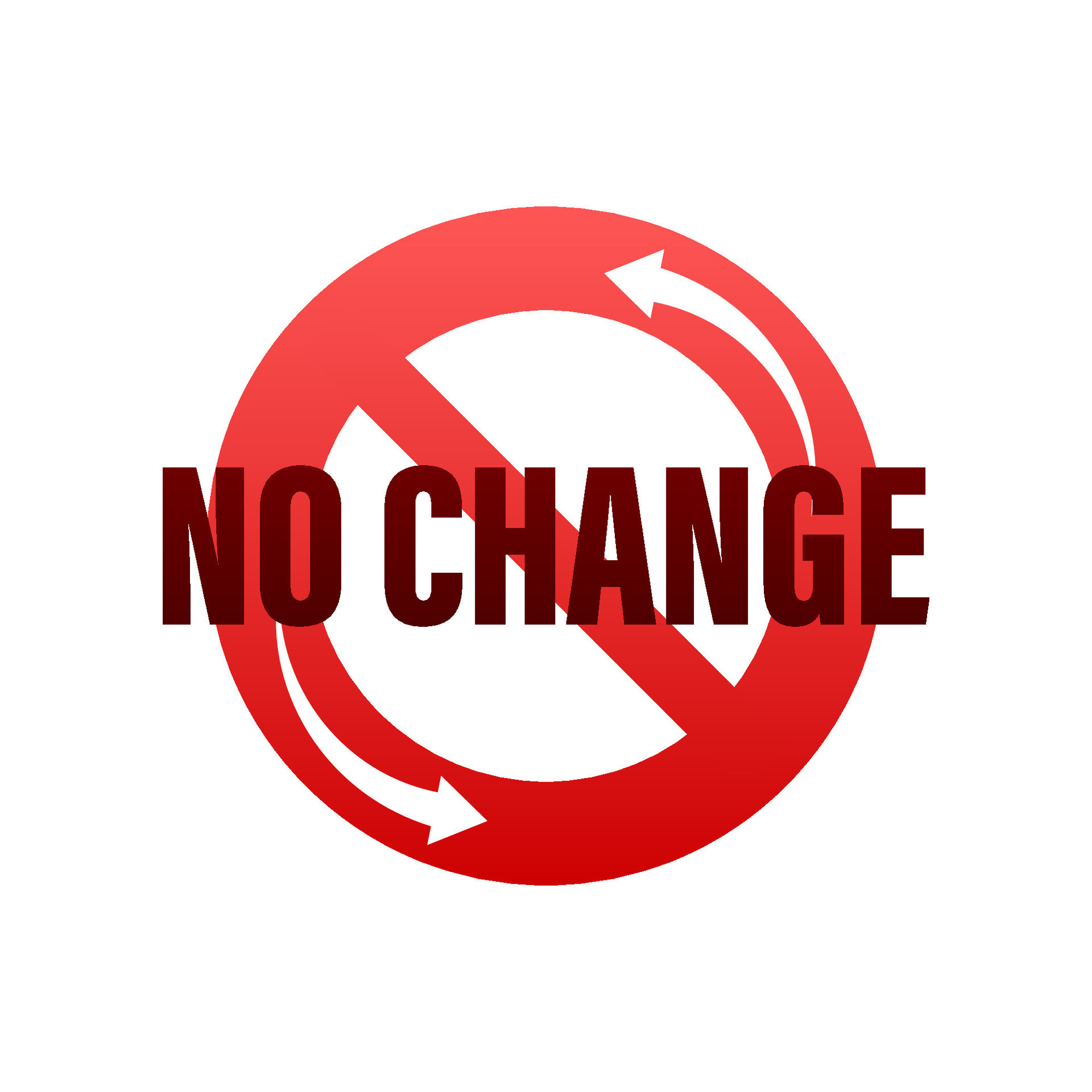 Icon with red no change sign. Motion graphics icon 4k 29341000 Vector ...