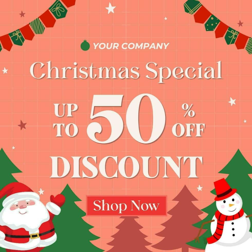 Seasonal Christmas Sale Linkedin Post 29345187 Template