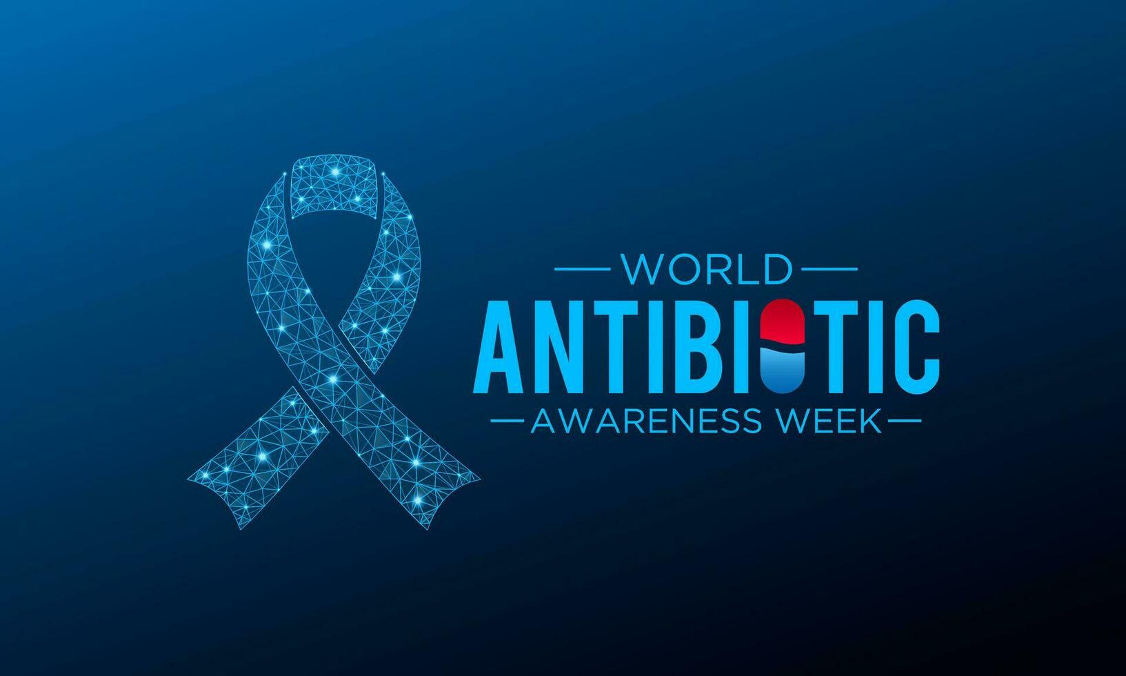 Vector Illustration On The Theme Of World Antibiotic Awareness Week