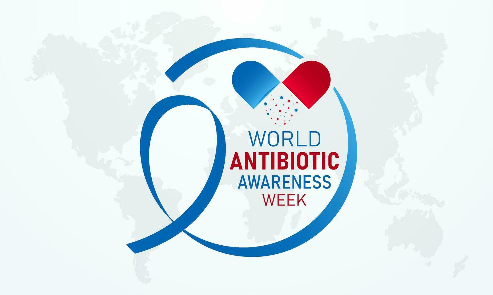 Vector Illustration On The Theme Of World Antibiotic Awareness Week
