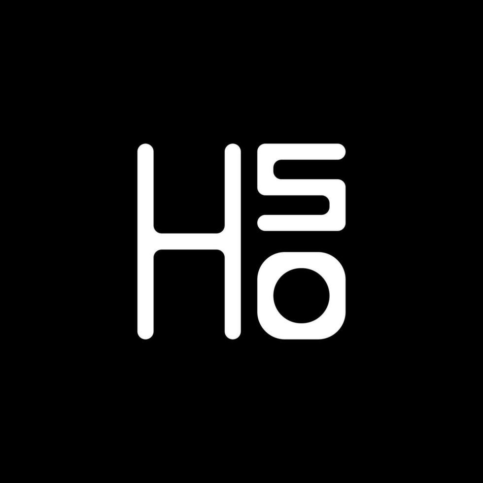 HSO letter logo vector design, HSO simple and modern logo. HSO luxurious alphabet design ...