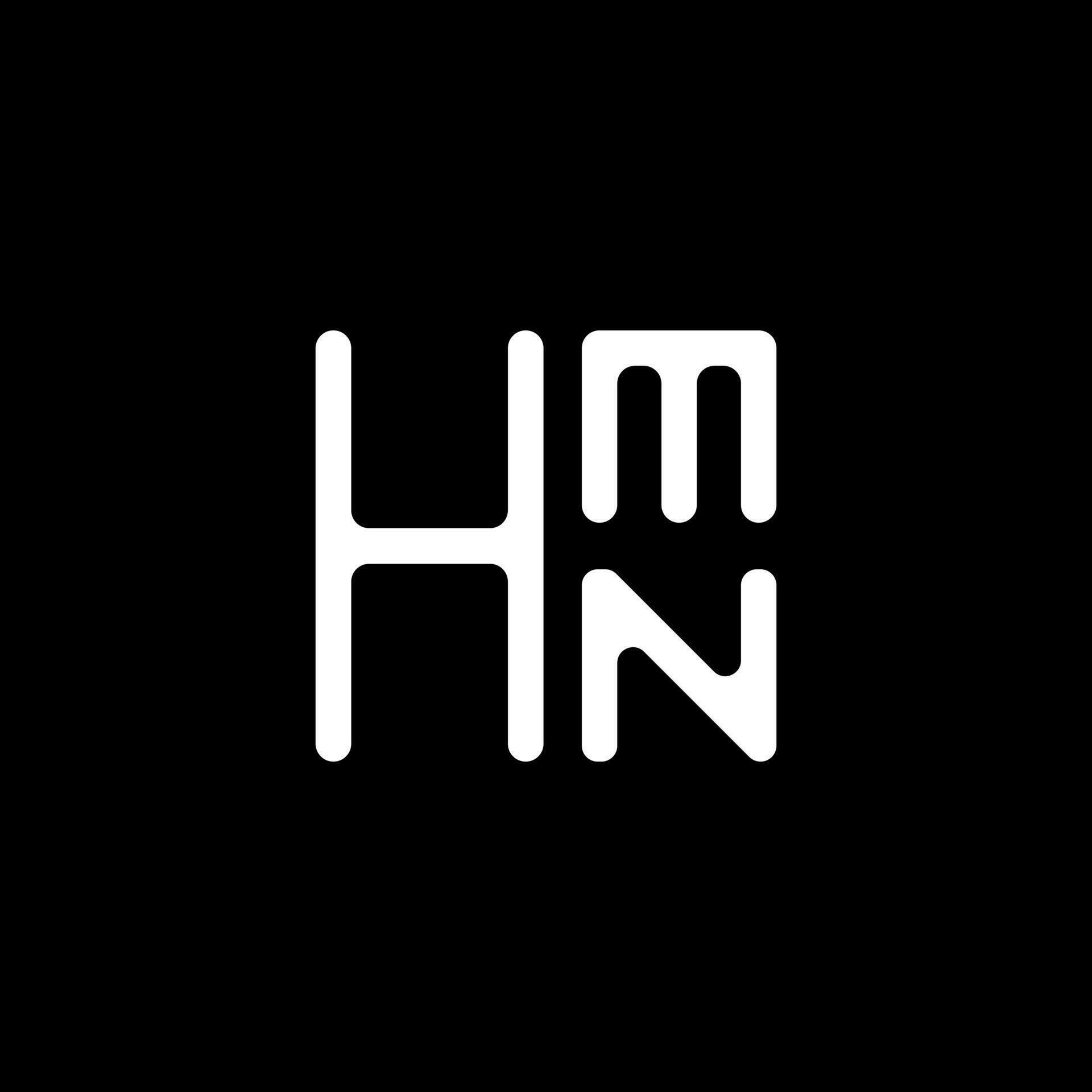 HMN letter logo vector design, HMN simple and modern logo. HMN luxurious alphabet design ...