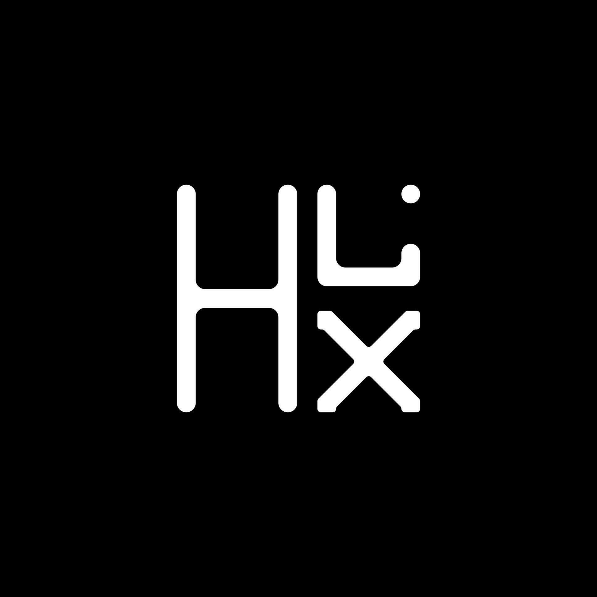 HLX letter logo vector design, HLX simple and modern logo. HLX luxurious alphabet design ...