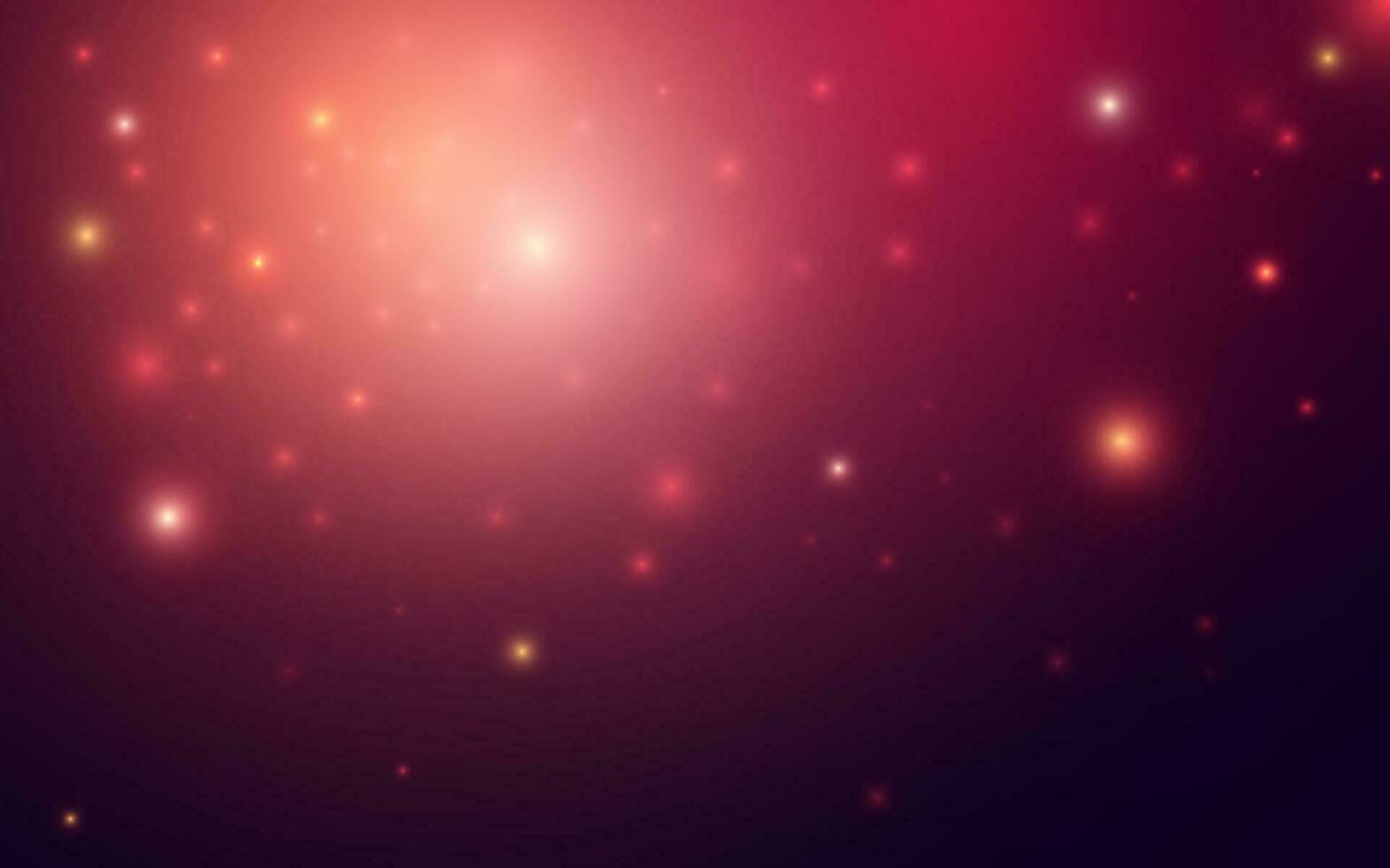 Red Fire Colours Bokeh Particle Soft Light Abstract Backgrounds Vector Eps 10 Illustration