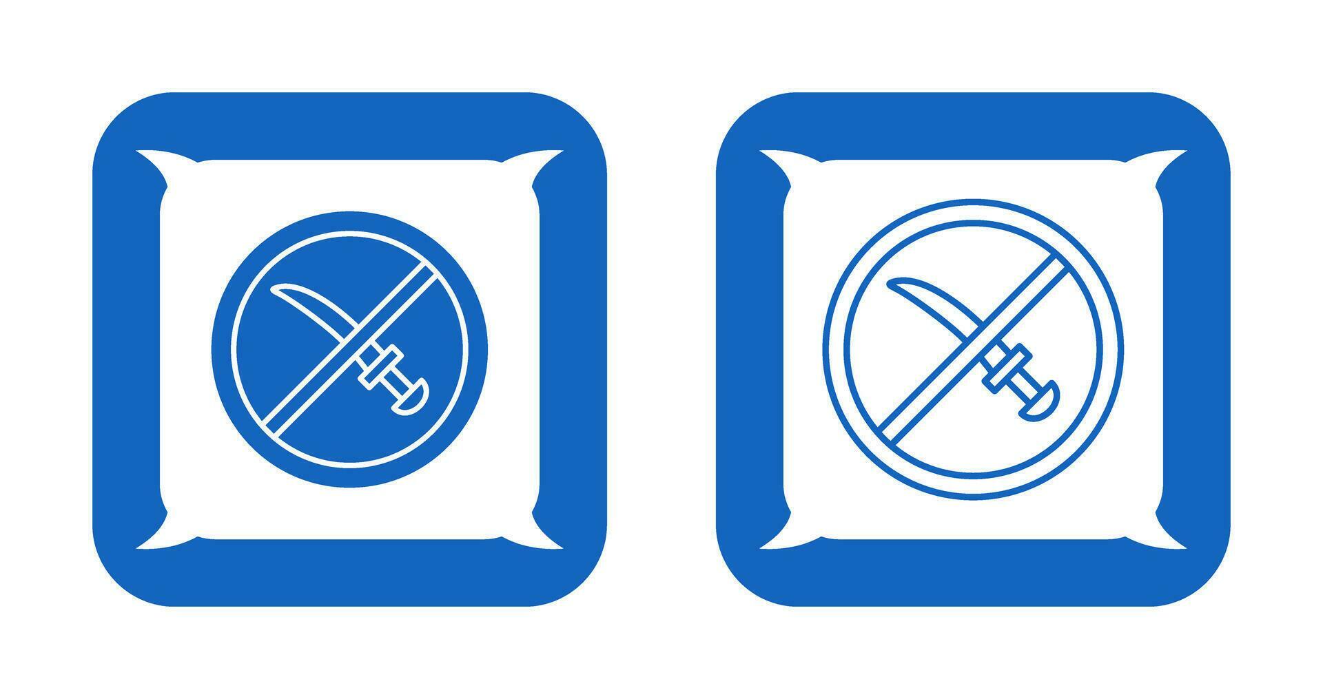 No Weapons Vector Icon 29362919 Vector Art at Vecteezy